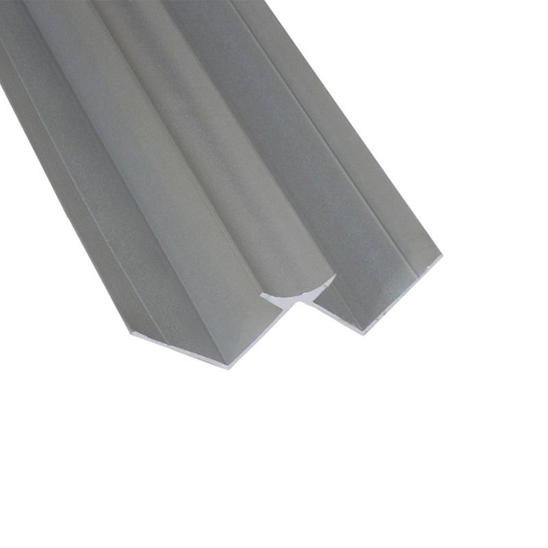 Laminate Wall Panel 10mm Internal Corner Trim - 2420mm Aluminium