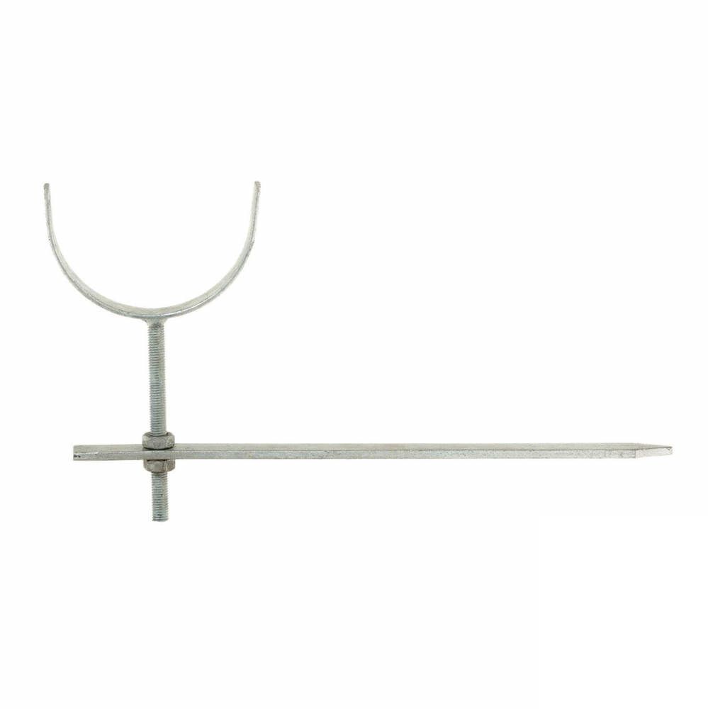 Cast Iron Deep Half Round Gutter Rise & Fall Bracket - 125mm Galvanised