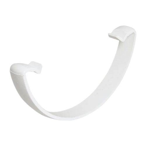 FloPlast Half Round Gutter Spare Fitting Strap - 112mm White