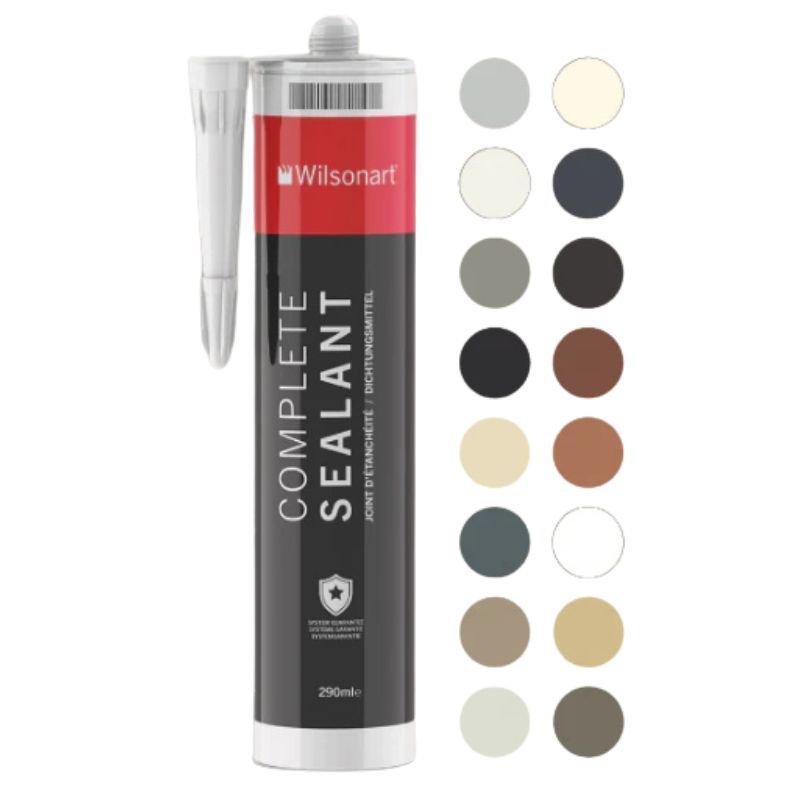 Wetwall Wilsonart Wall Panel Sealant - 290ml Silver Grey