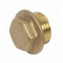 Brass Plug - 1/4"