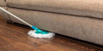 How to Clean LVT Flooring | Step-by-Step Guide for Luxury Vinyl Floor Tiles